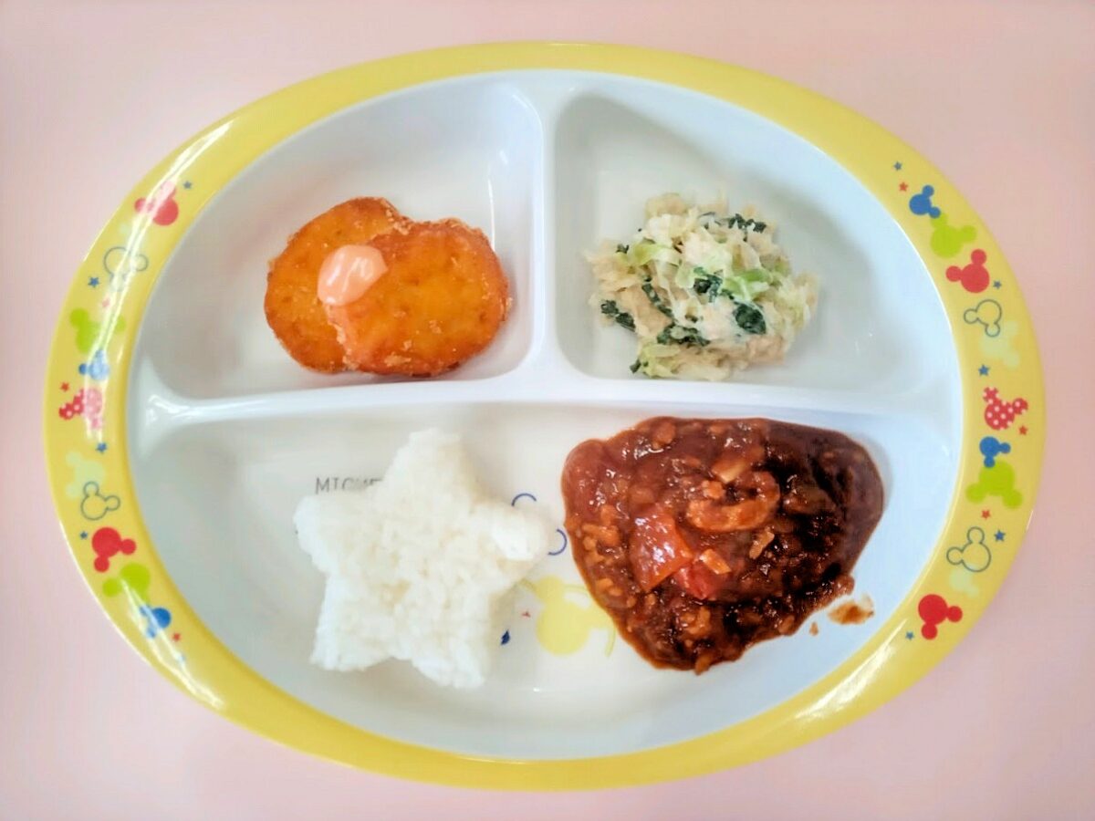 22年8月22日～8月26日の給食 | 児童発達支援CoCoRearはぐ