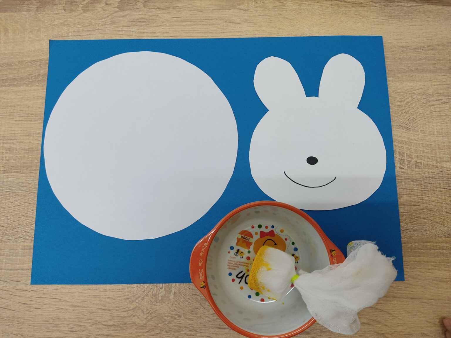 9月平面製作「お月見うさぎ」 | 児童発達支援CoCoRearはぐ