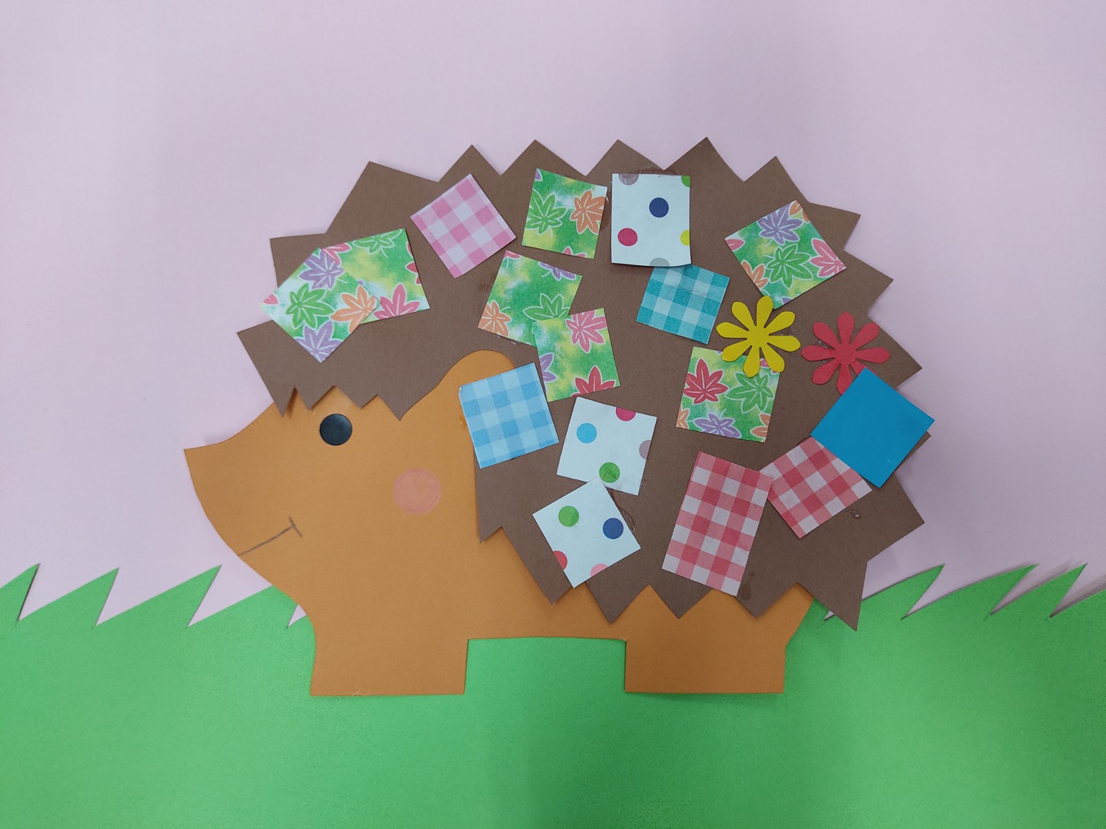 10月平面製作【ハリネズミ】 | 児童発達支援CoCoRearはぐ