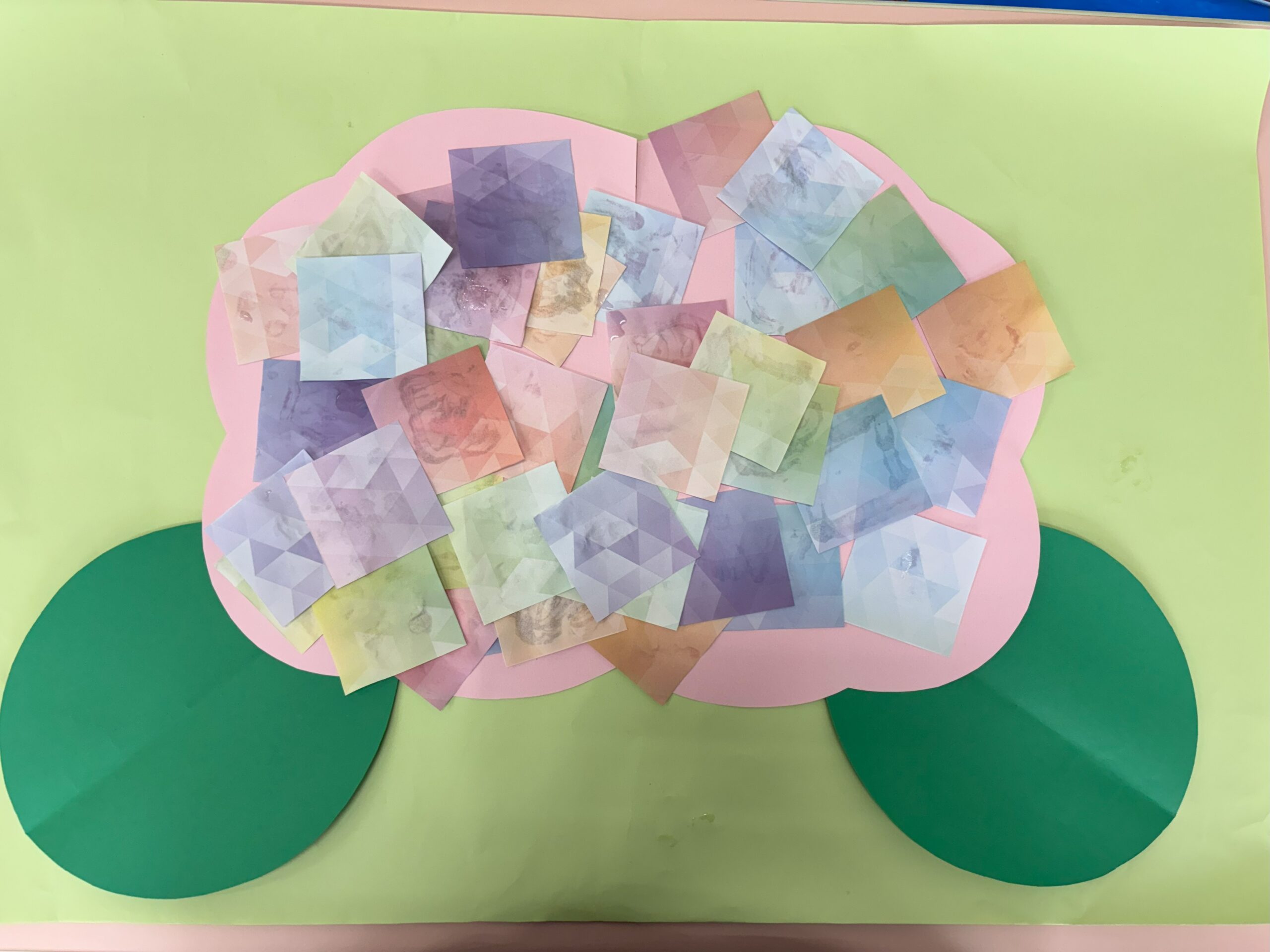 大型製作【あじさい】 | 児童発達支援CoCoRearはぐ