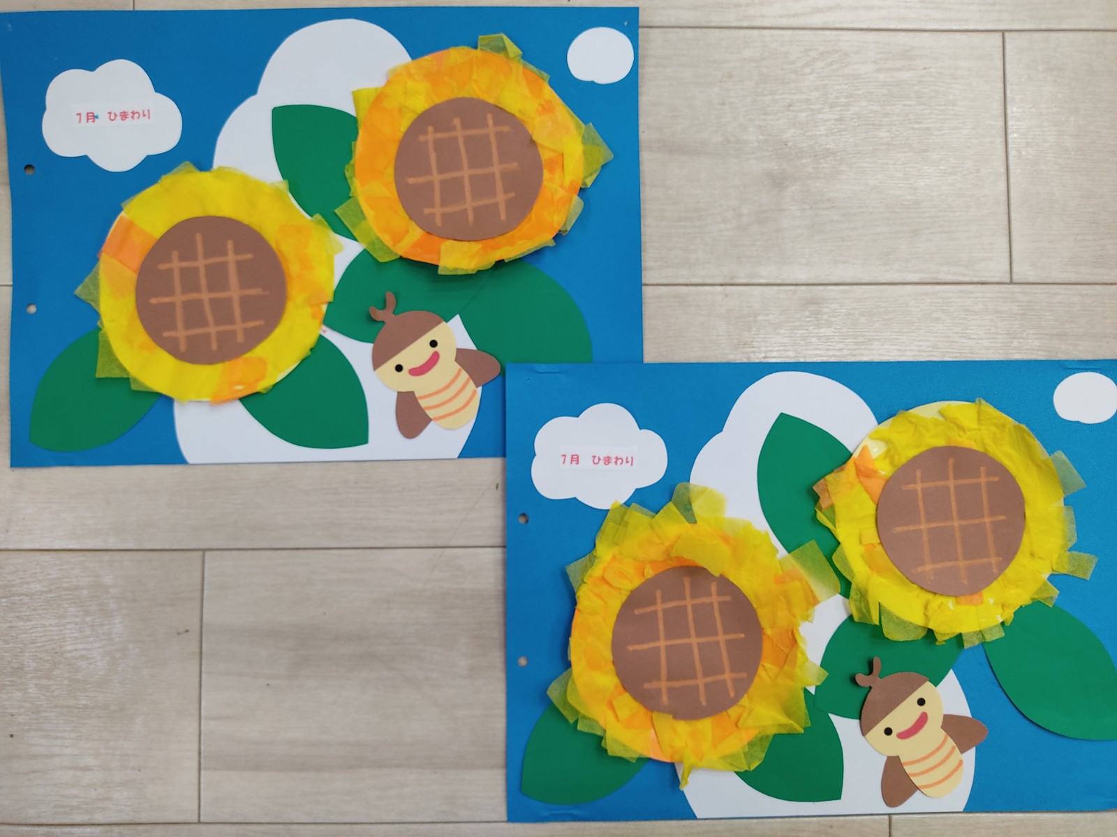 7月の製作は「ひまわり」で夏満開！ 🌻 | 児童発達支援CoCoRearはぐ