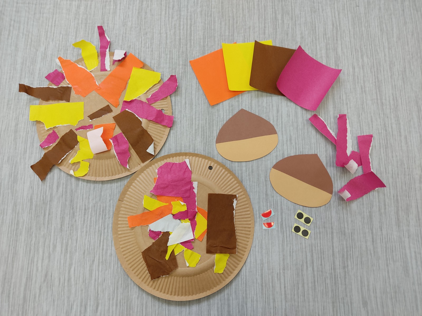 9月の立体製作【くり】 | 児童発達支援CoCoRearはぐ